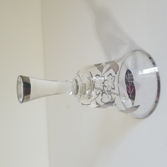 Crystal | Dining | Vintage Large Crystal Glass Dinner Bell With Silver ...
